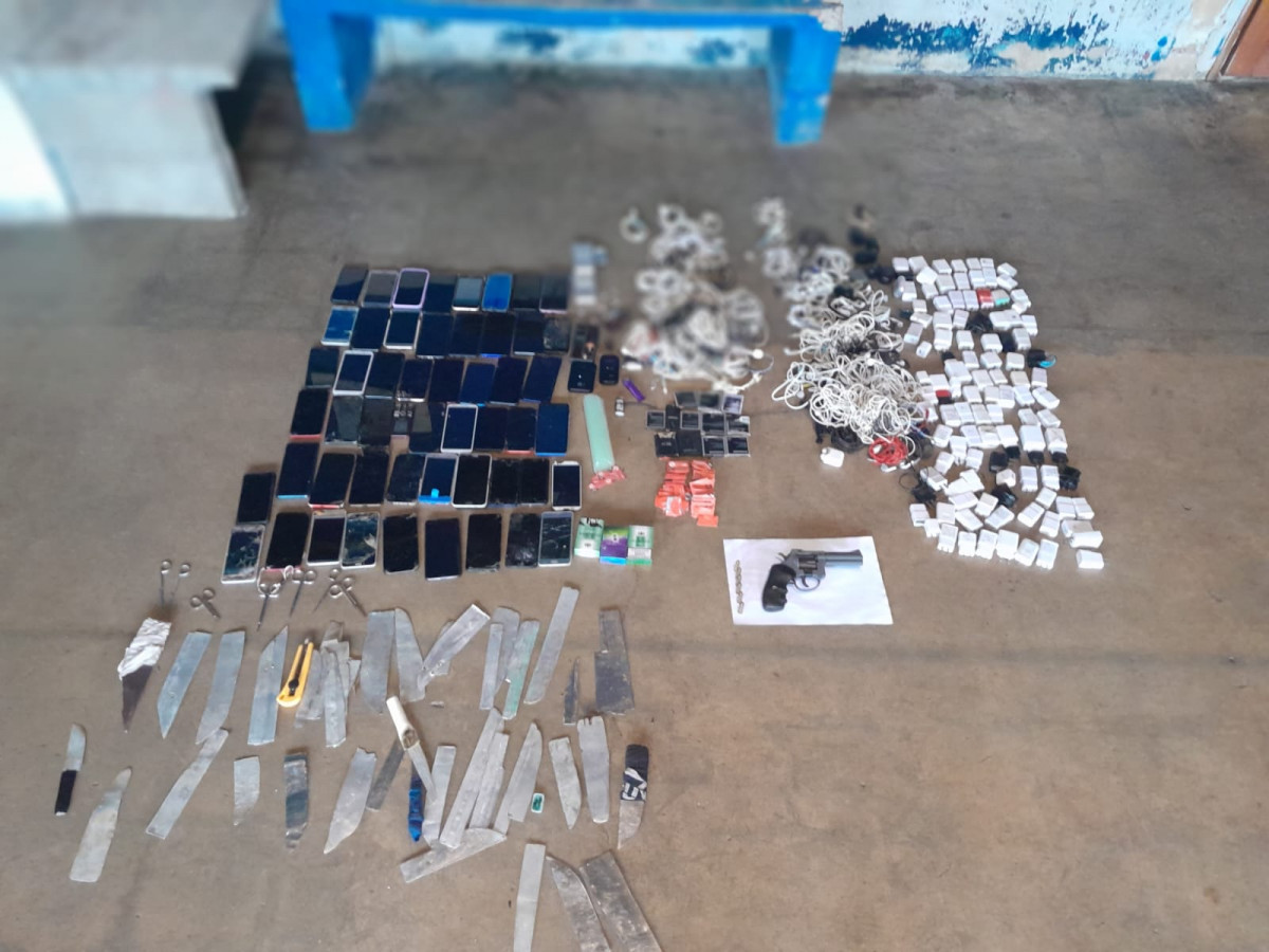 Decomisan arma de fuego en requisa en Nueva Esperanza – Sistema Penitenciario